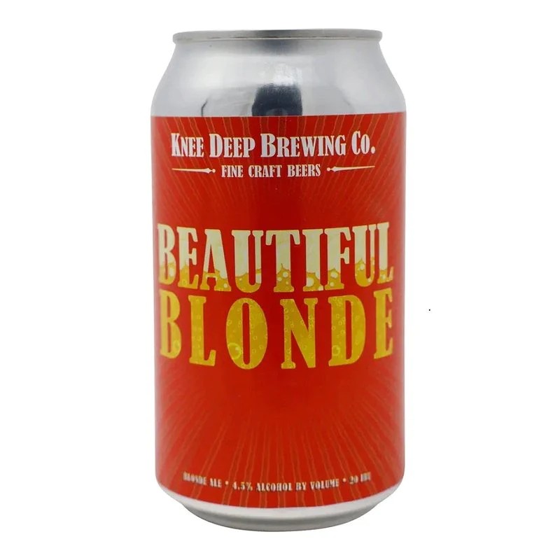 Knee Deep Brewing Co. 'Beautiful Blonde' Blonde Ale Beer 6-Pack – CraftShack - Buy craft beer ...