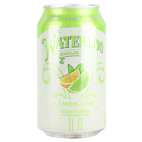 Waterloo Sparkling Water (lemon-lime) – CraftShack - Buy craft beer online.