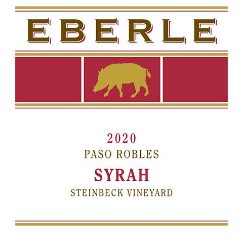 Eberle 2020 Paso Robles Syrah – Buy Liquor Online