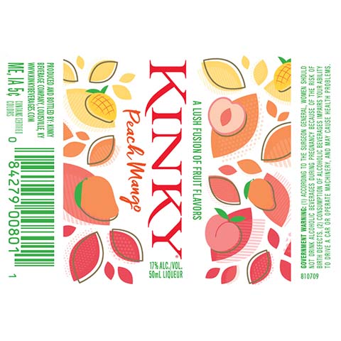Kinky Peach Mango Liqueur – Buy Liquor Online