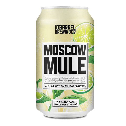 10 Barrel Moscow Mule Vodka – CraftShack - Buy craft beer online.
