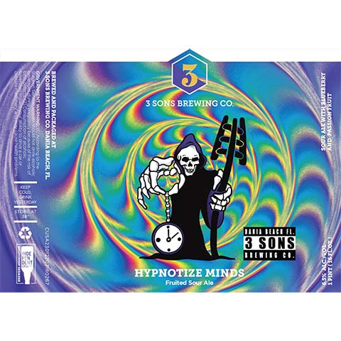 3 Sons Hypnotize Minds Sour – CraftShack - Buy craft beer online.