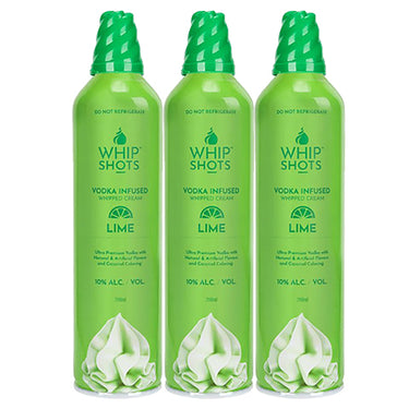 Cardi B Whipshots Lime - Vodka Infused Whipped Cream – Buy Liquor Online