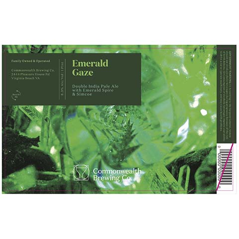 Commonwealth Emerald Gaze DIPA – CraftShack - Buy craft beer online.