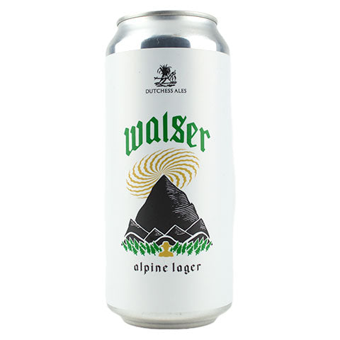 Dutchess Walser Alpine Lager – CraftShack - Buy craft beer online.