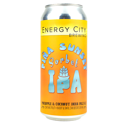 Energy City Piña Sunset Sorbet IPA – CraftShack - Buy craft beer online.