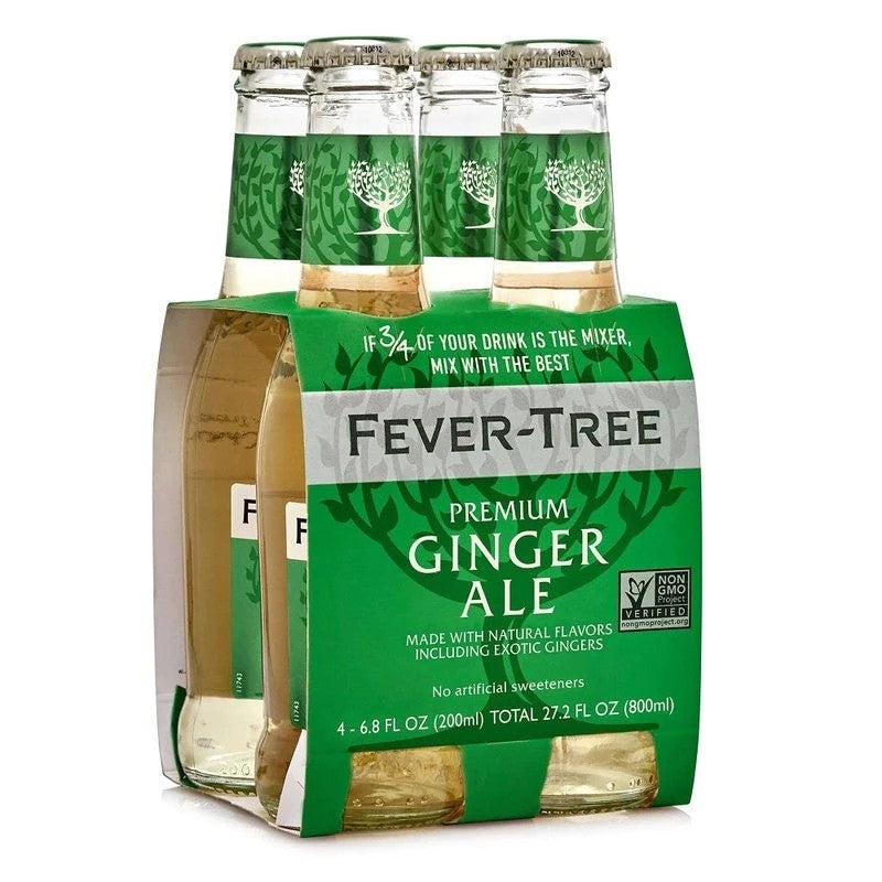 Fever-Tree Premium Ginger Ale 4-Pack – CraftShack - Buy craft beer online.