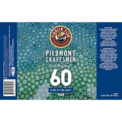 Fiddlin' Fish Piedmont Craftsmen ESB Ale – CraftShack - Buy craft beer ...