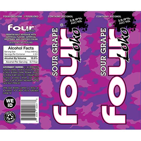 Four Loko Sour Grape – CraftShack - Buy craft beer online.