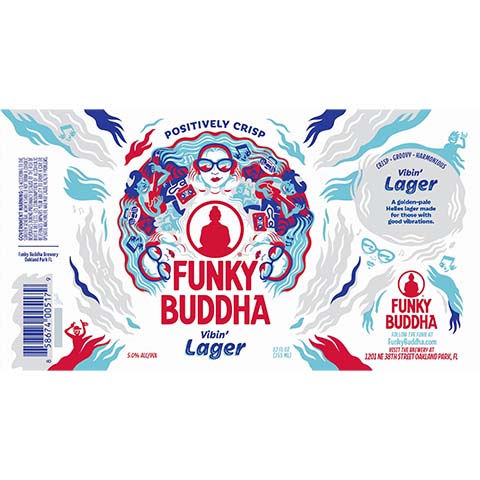 Funky Buddha Vibin' Lager – CraftShack - Buy craft beer online.