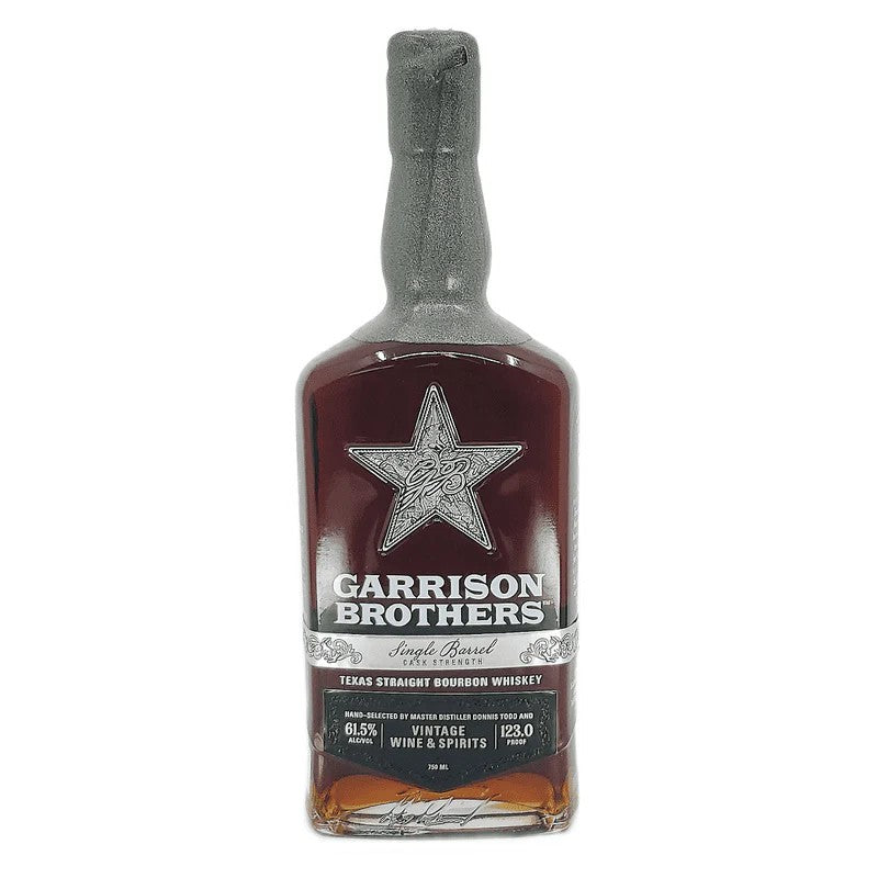 Garrison Brothers Single Barrel VW&S Texas Straight Bourbon Whiskey ...