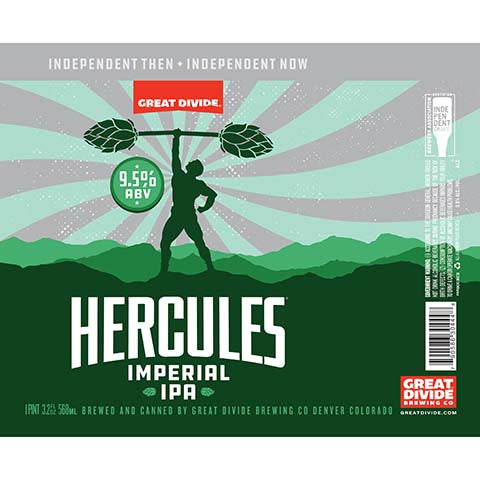 Great Divide Hercules Imperial IPA – CraftShack - Buy craft beer online.