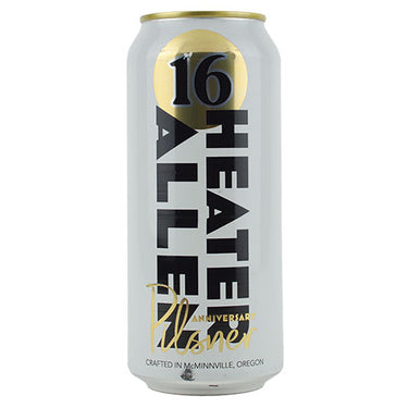 Heater Allen 16th Anniversary Pilsner – CraftShack - Buy craft beer online.