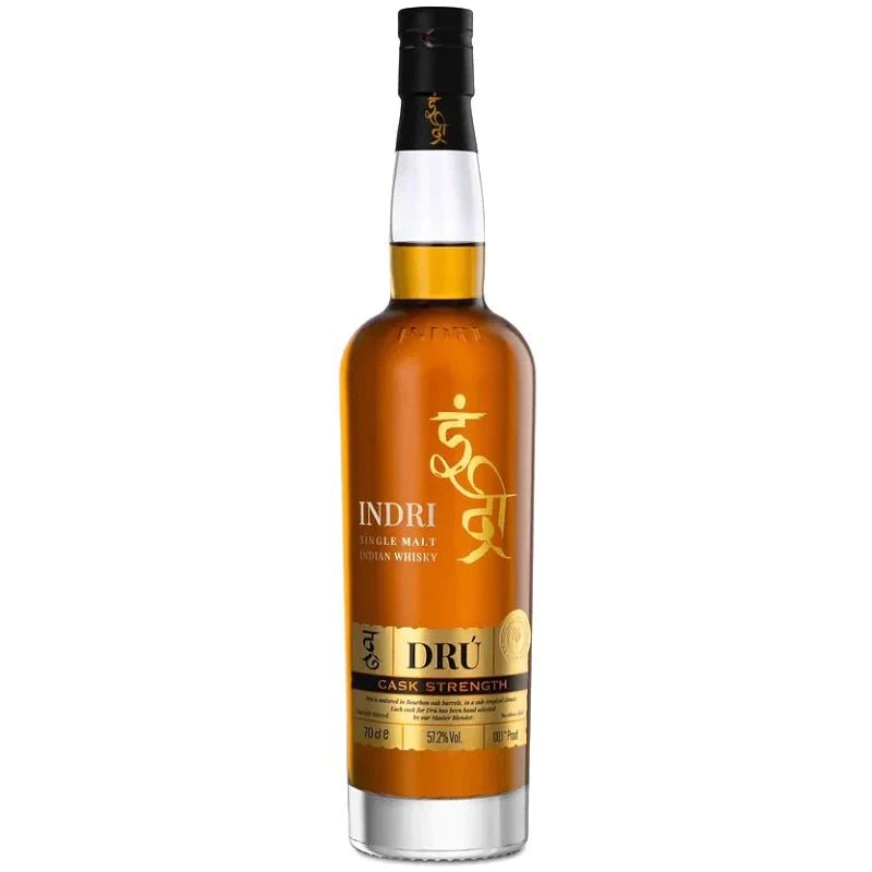 Indri 'DRU' Cask Strength Single Malt Indian Whisky – Buy Liquor Online