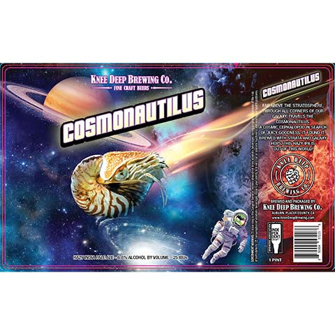 Knee Deep Cosmonautilus Hazy IPA – CraftShack - Buy craft beer online.