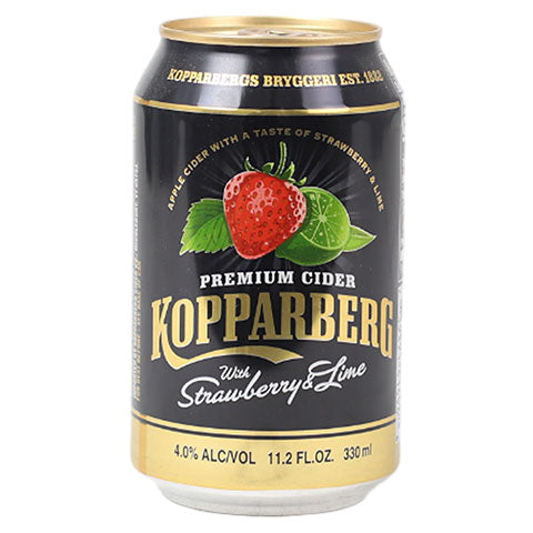 Kopparberg Strawberry & Lime Premium Cider – CraftShack - Buy craft ...