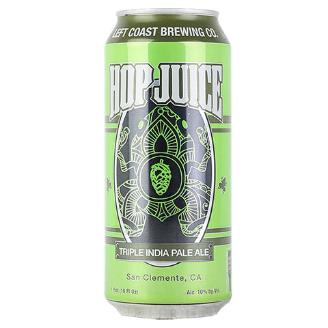 Left Coast Hop Juice Double IPA – CraftShack - Buy craft beer online.