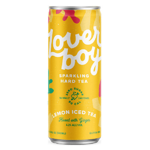 Loverboy Lemon Iced Tea Sparkling Hard Tea – CraftShack - Buy craft ...