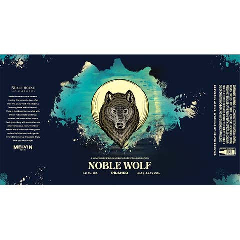 Melvin Noble Wolf Pilsner – CraftShack - Buy craft beer online.