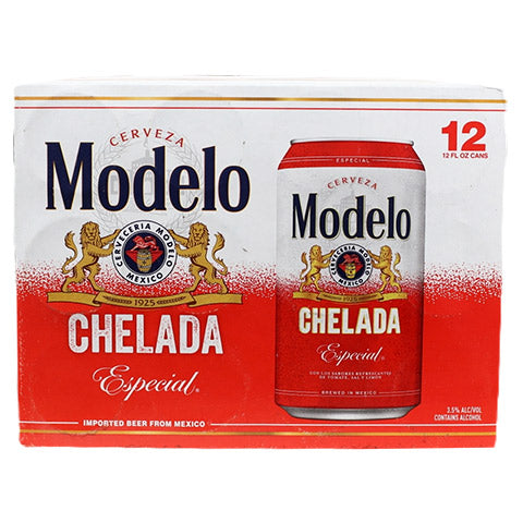 Modelo Chelada® Especial 12-Pack – CraftShack - Buy craft beer online.