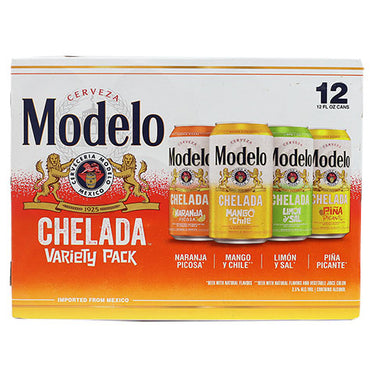 Modelo Chelada Variety 12-Pack – CraftShack - Buy craft beer online.