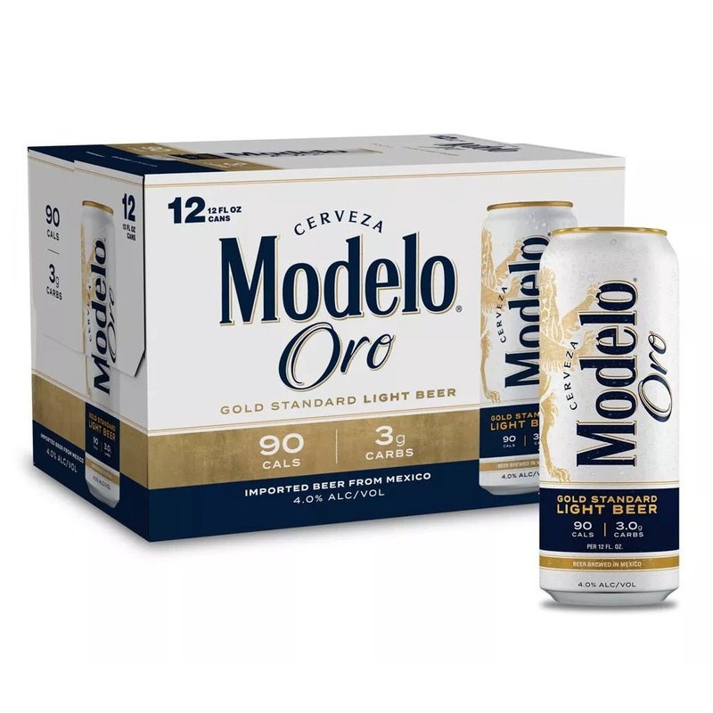 Modelo Oro Light 12-Pack – CraftShack - Buy craft beer online.