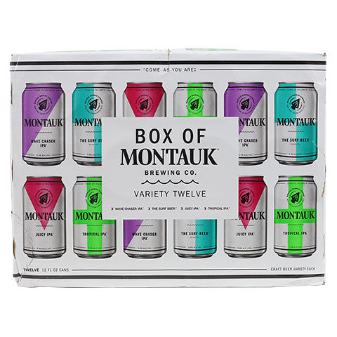 Montauk Box of Montauk Variety 12-Pack – CraftShack - Buy craft beer ...