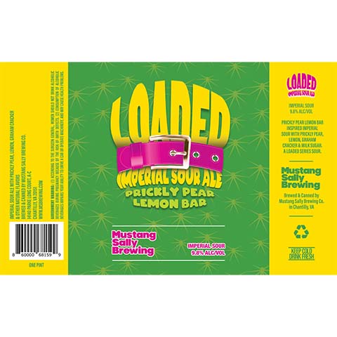 Mustang Sally Loaded Imperial Sour – CraftShack - Buy craft beer online.