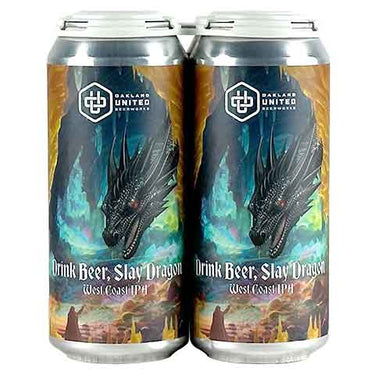 Oakland United Drink Beer, Slay Dragon West Coast IPA – CraftShack ...