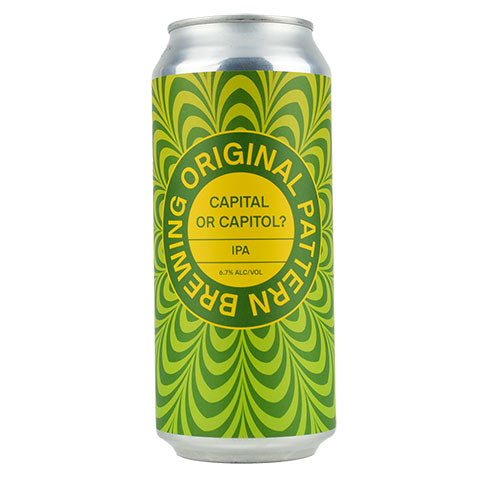 Original Pattern Capital Or Capitol? IPA – CraftShack - Buy craft beer ...