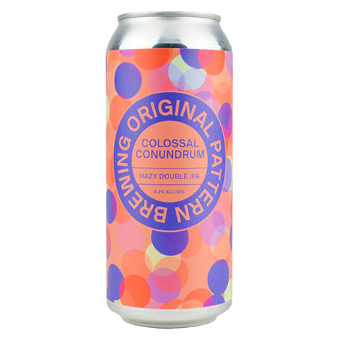 Original Pattern Colossal Conundrum Double Hazy IPA – CraftShack - Buy ...