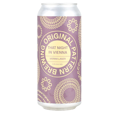 Original Pattern That Night In Vienna Lager – CraftShack - Buy craft ...