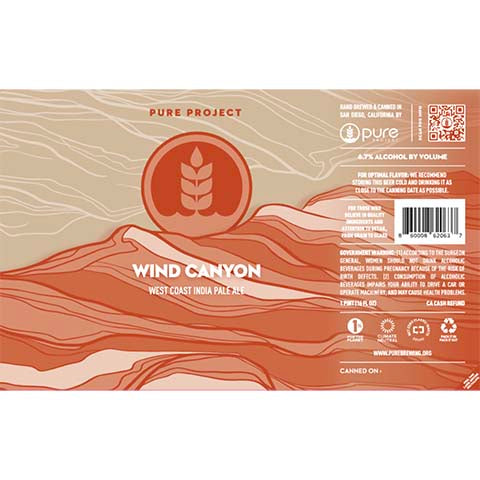 Pure Project Wind Canyon IPA – CraftShack - Buy craft beer online.