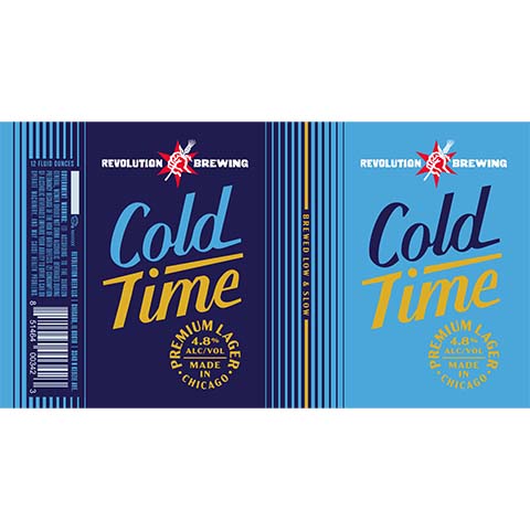 Revolution Cold Time Lager – CraftShack - Buy craft beer online.