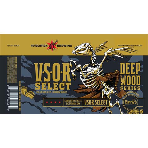 Revolution V.S.O.R Select Rye Ale – CraftShack - Buy craft beer online.