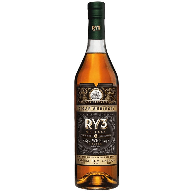 Ry3 Whiskey Cigar Series Cask Strength Rye Whiskey – Buy Liquor Online