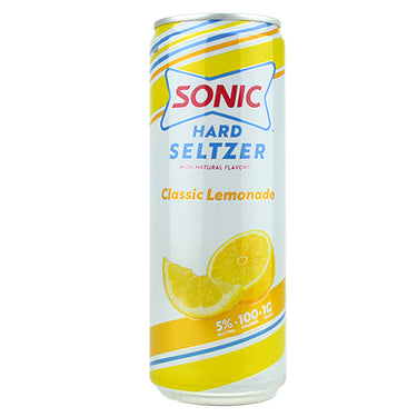 Sonic Classic Lemonade Hard Seltzer – CraftShack - Buy craft beer online.