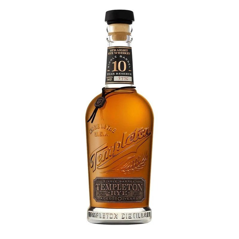 Templeton 10 Year Old Single Barrel Reserve Straight Rye Whiskey – Buy ...