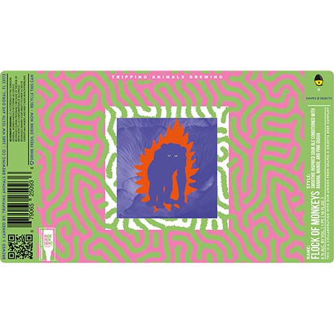 Tripping Animals Flock Of Monkeys Sour – CraftShack - Buy craft beer ...