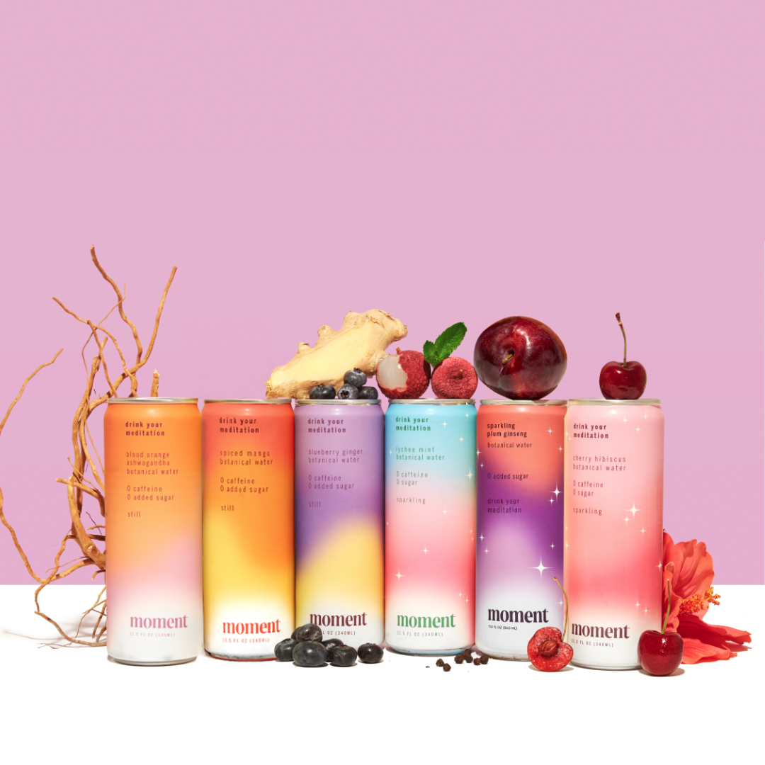 mixed variety pack - 24 cans by Moment | Drink Your Meditation ...