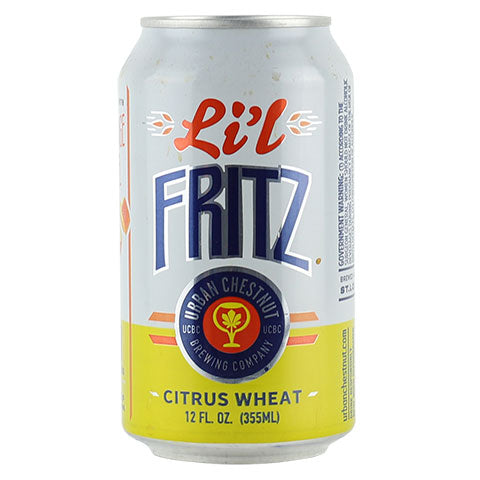 Urban Chestnut Li'l Fritz Wheat – CraftShack - Buy craft beer online.
