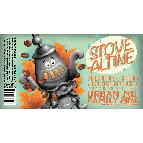 Urban Family Stovealtine Breakfast Stout – CraftShack - Buy craft beer ...