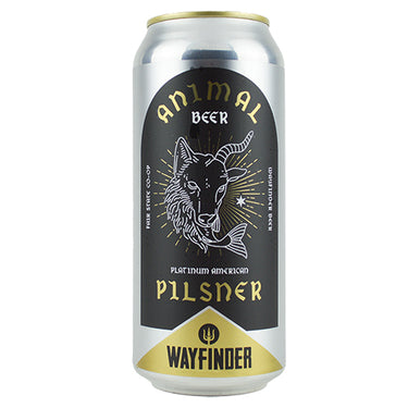 Wayfinder Animal Beer Pilsner – CraftShack - Buy craft beer online.