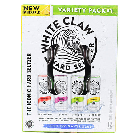 White Claw Hard Seltzer Variety Pack 1 – CraftShack - Buy craft beer ...