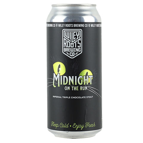 Wiley Roots Midnight On The Run Stout – CraftShack - Buy craft beer online.