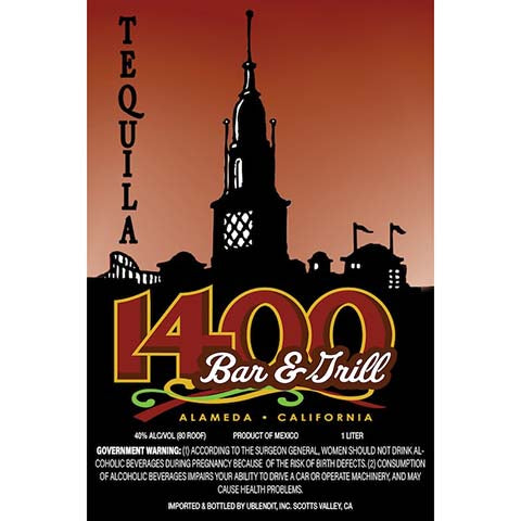 1400 Bar and Grill Tequila – Buy Liquor Online
