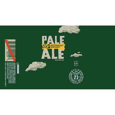 21st Amendment Pale Ale – CraftShack - Buy craft beer online.