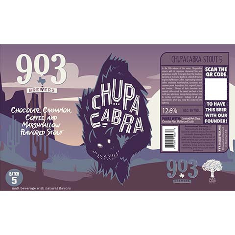 903 Brewers Chupacabra Stout 5 – CraftShack - Buy craft beer online.