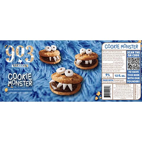 903 Brewers Cookie Monster Flavored Stout – CraftShack - Buy craft beer ...