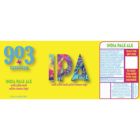 903 Brewers IPA – CraftShack - Buy craft beer online.